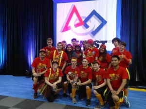 Softrol sponsors the CocoNuts, winning robotics team.